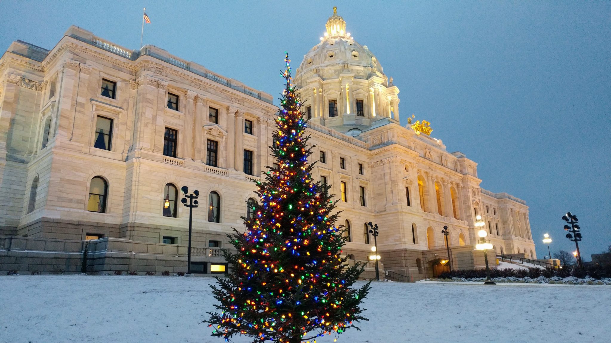 Happy Land Tree Farm Tree Displayed at State Capitol - Minnesota Grown